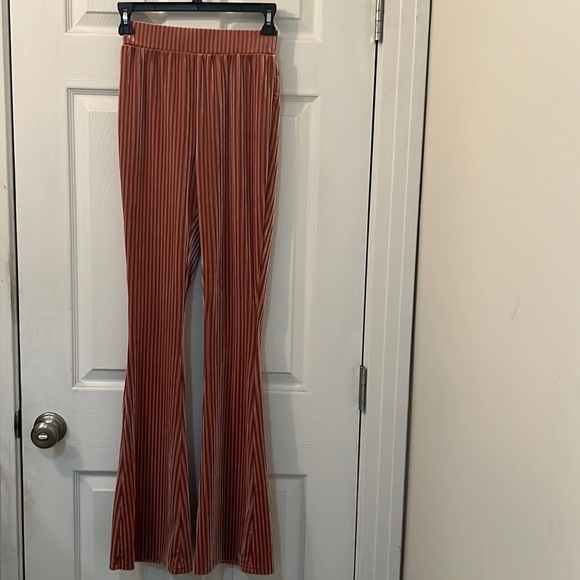 SHEIN | Pants & Jumpsuits | Shein Velvet Flares | Poshmark
